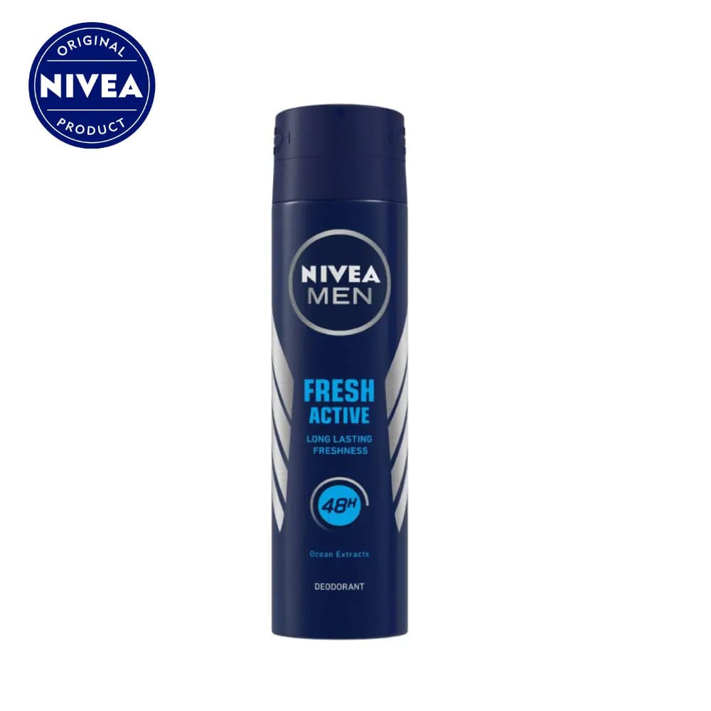 Nivea Men Body Spray Fresh Active (150ml) | Daraz.com.bd