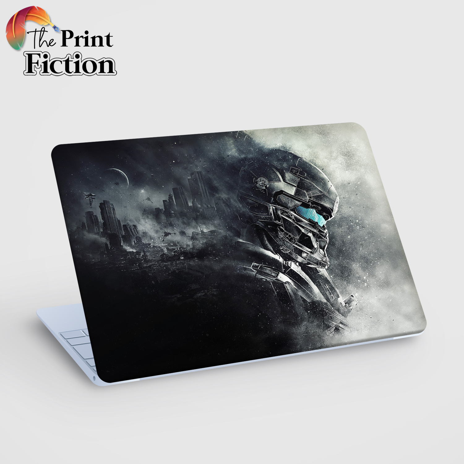 Spartan Locke Halo Game Laptop Sticker, Skin And Decal Stickers