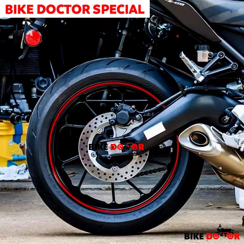 Motorcycle Branded Waterproof Self Adhesive 17/18 Inch Wheels Stickers ...