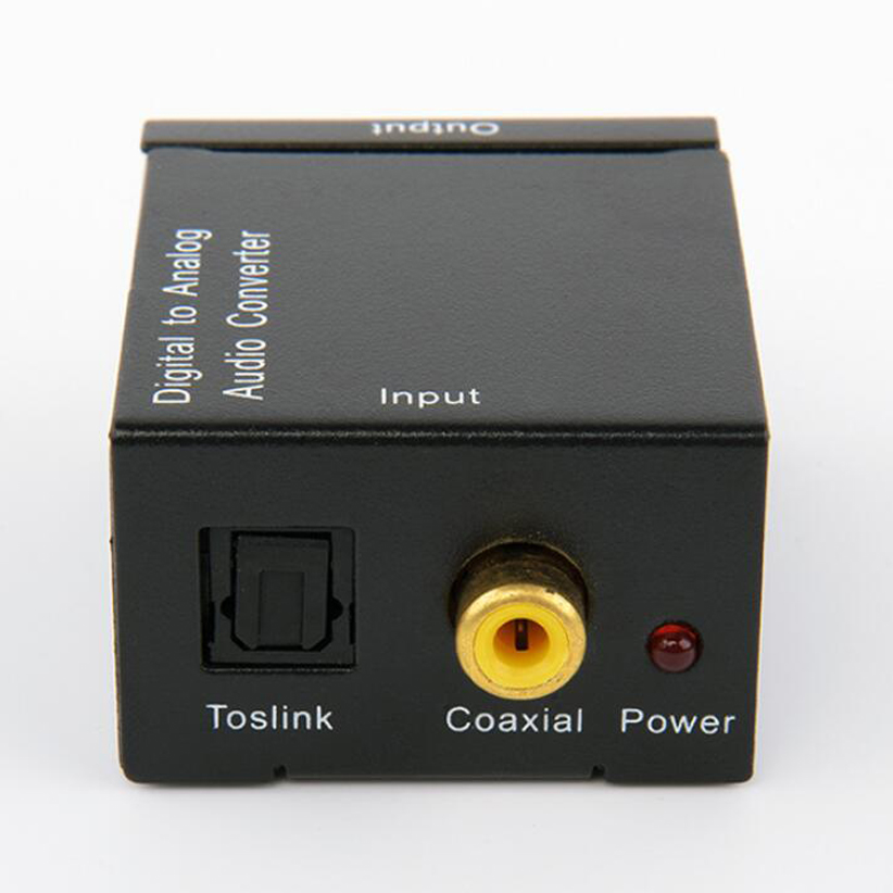 Digital to Analog Audio Converter- with USB Cable Adapter, LR Audio ...