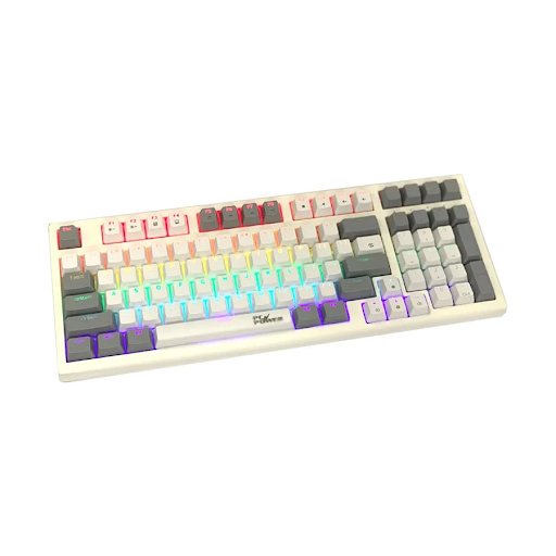 Pc Power K98 RGB White Wired Mechanical Gaming Keyboard | Daraz.com.bd