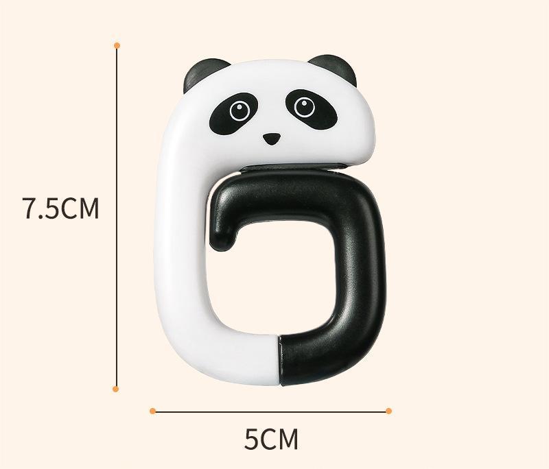 Hanging Rack Traceless Smooth Edges Keep Tidy Double-row U-shape Key ...