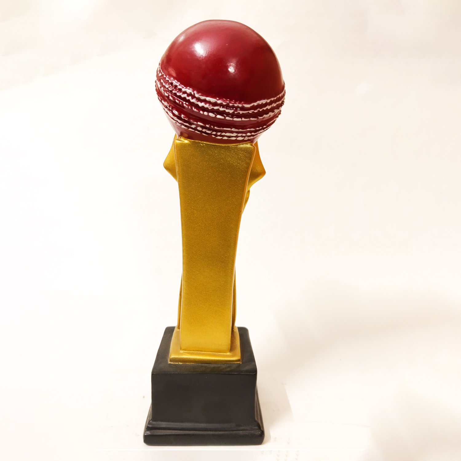 Readymade Cricket Trophy Award Crest with Wooden Base | Daraz.com.bd