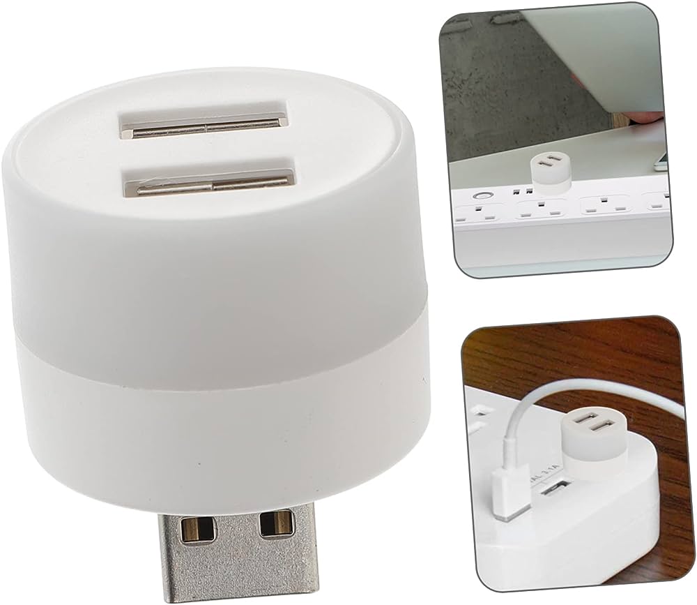 USB Plug Lamp Mobile Power Charging LED Small Night Lights Book Lamps Eye Protection Reading ...