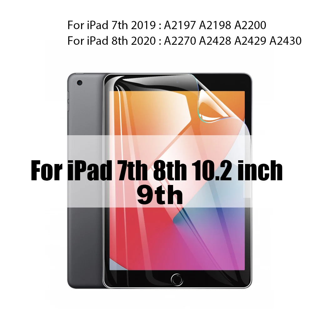 Hydrogel Film For Ipad Pro 11 12.9 13 inch 2024 Air 5 4 3 Screen ...