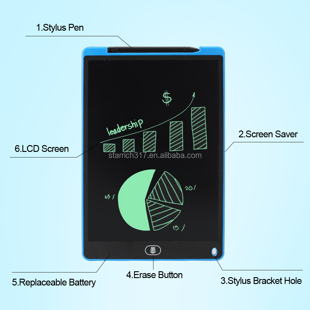 Electronic 8.5 Inch e-writing board No Paper/No Chalk Study Board for ...