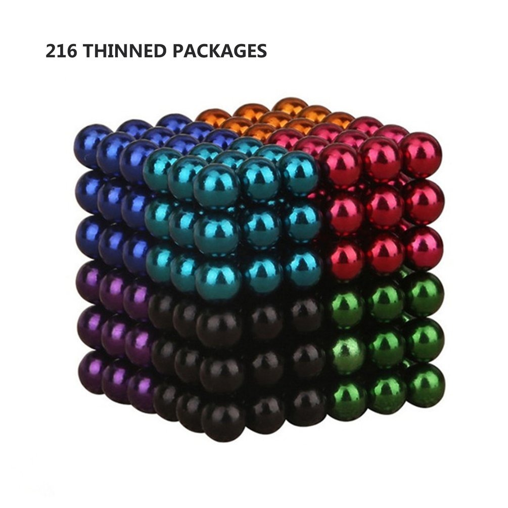 Magnet Balls ,216 PCS ,Blocks Easy Carry Intelligence Development ...