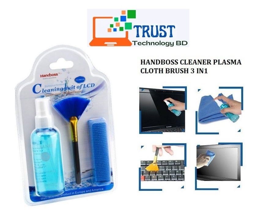 Screen Cleaner Kit for LED & LCD TV, Computer Monitor, Laptop | Daraz ...