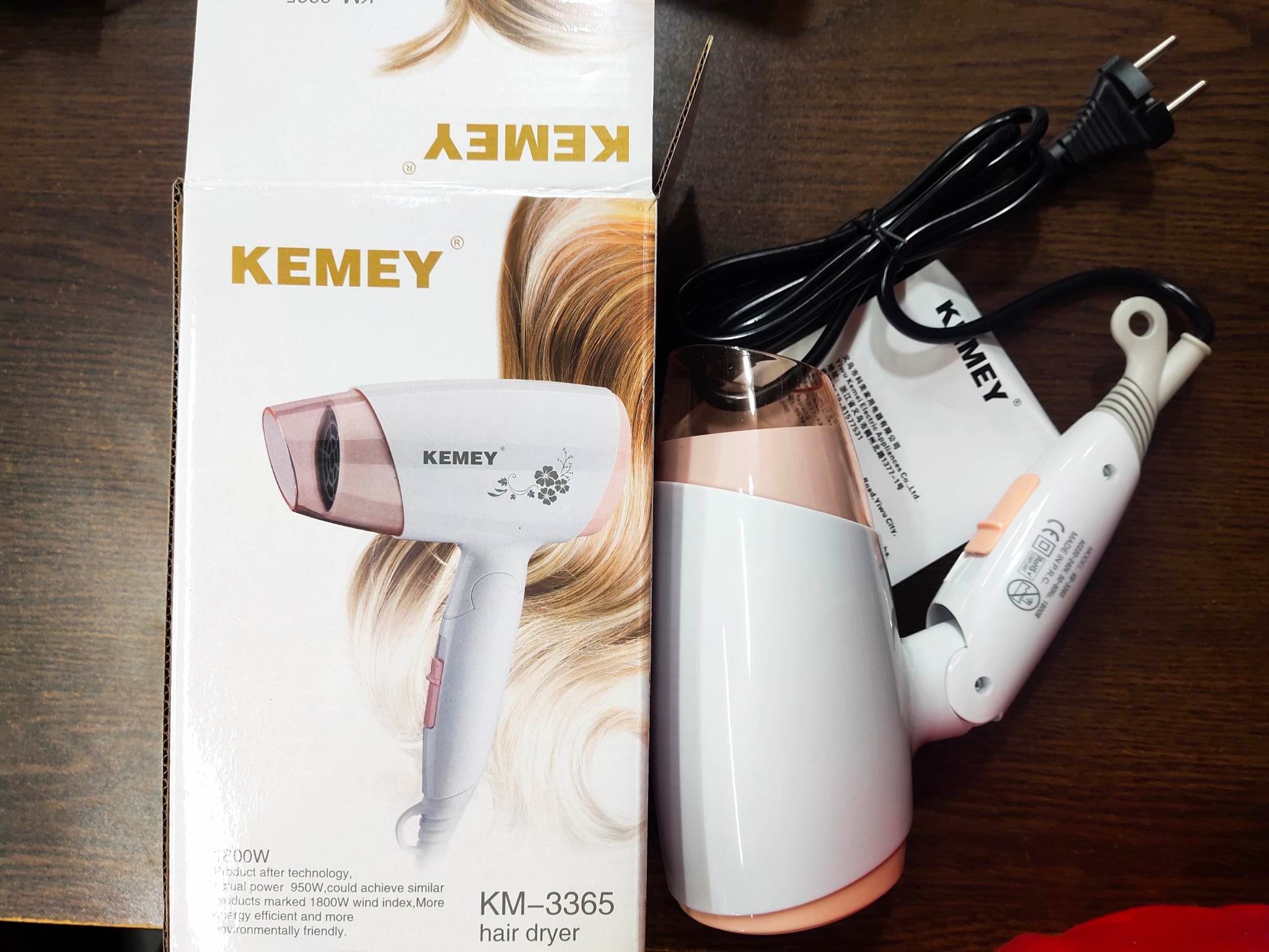 KEMEY KM-3365 Hair Dryer - Hair Dryer | Cosmetic Point BD