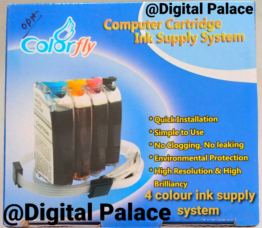 Printer ink supply system Black,Cyan,Yellow,Magenta for printer | Daraz ...