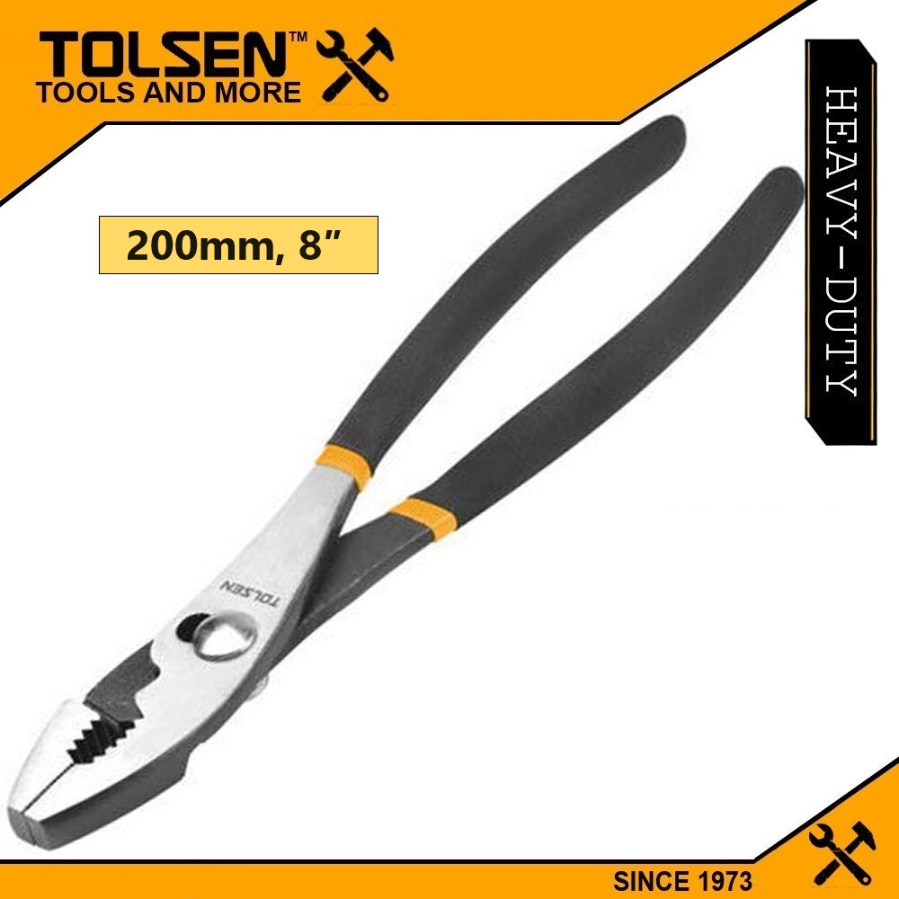 TOLSEN Slip Joint Pliers ( 6" | 8" | 10" ) Dipped Handle Industrial Grade | Daraz.com.bd