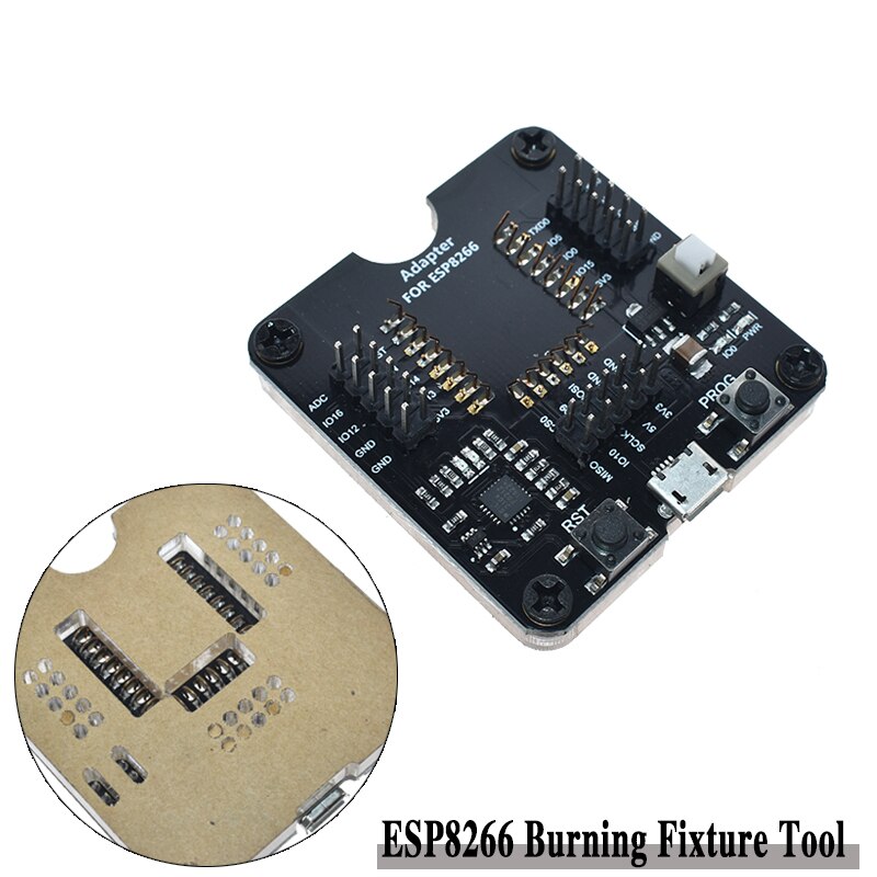 【happy one】ESP8266 ESP32 ESP-WROOM-32 ESP32-WROVER Development Board Burning Fixture Tool ...