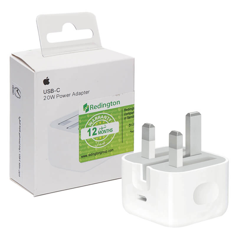 Original Apple 20W 3 Pin USB-C Fast Charging Adapter | Daraz.com.bd