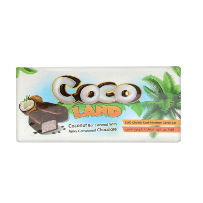Coco Land Coconut Bar With Milky Compound Chocolate 288g | Daraz.com.bd