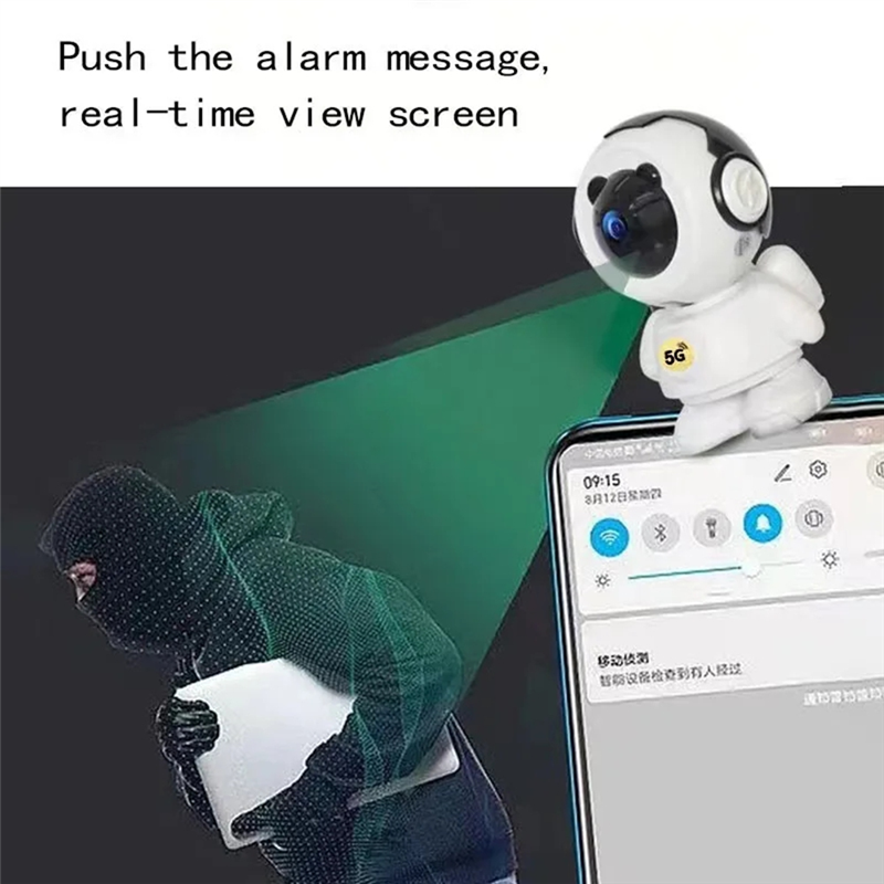 Home Robot Camera Monitoring Mobile Phone Remote Monitoring WiFi ...
