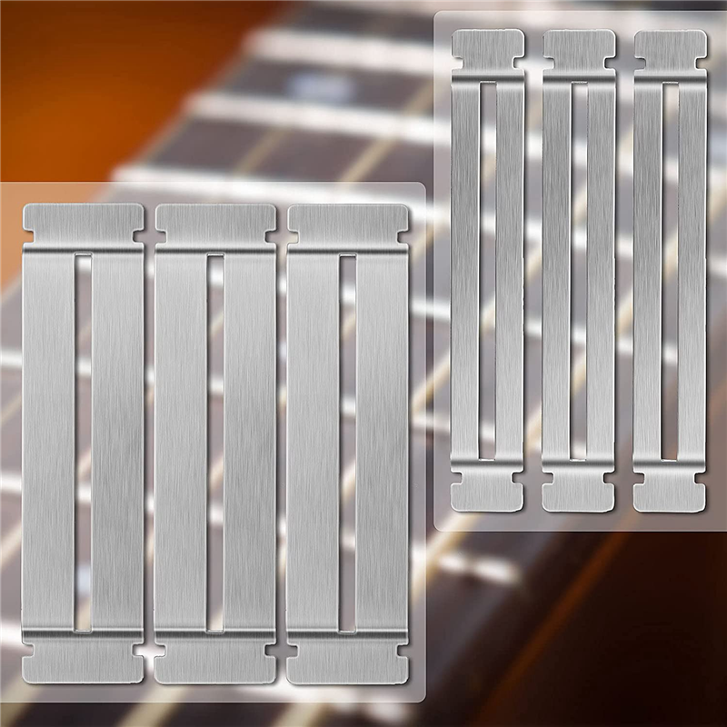 Stainless Steel Fingerboard Guards Polishing YIMATEECO Guitar Fretboard ...