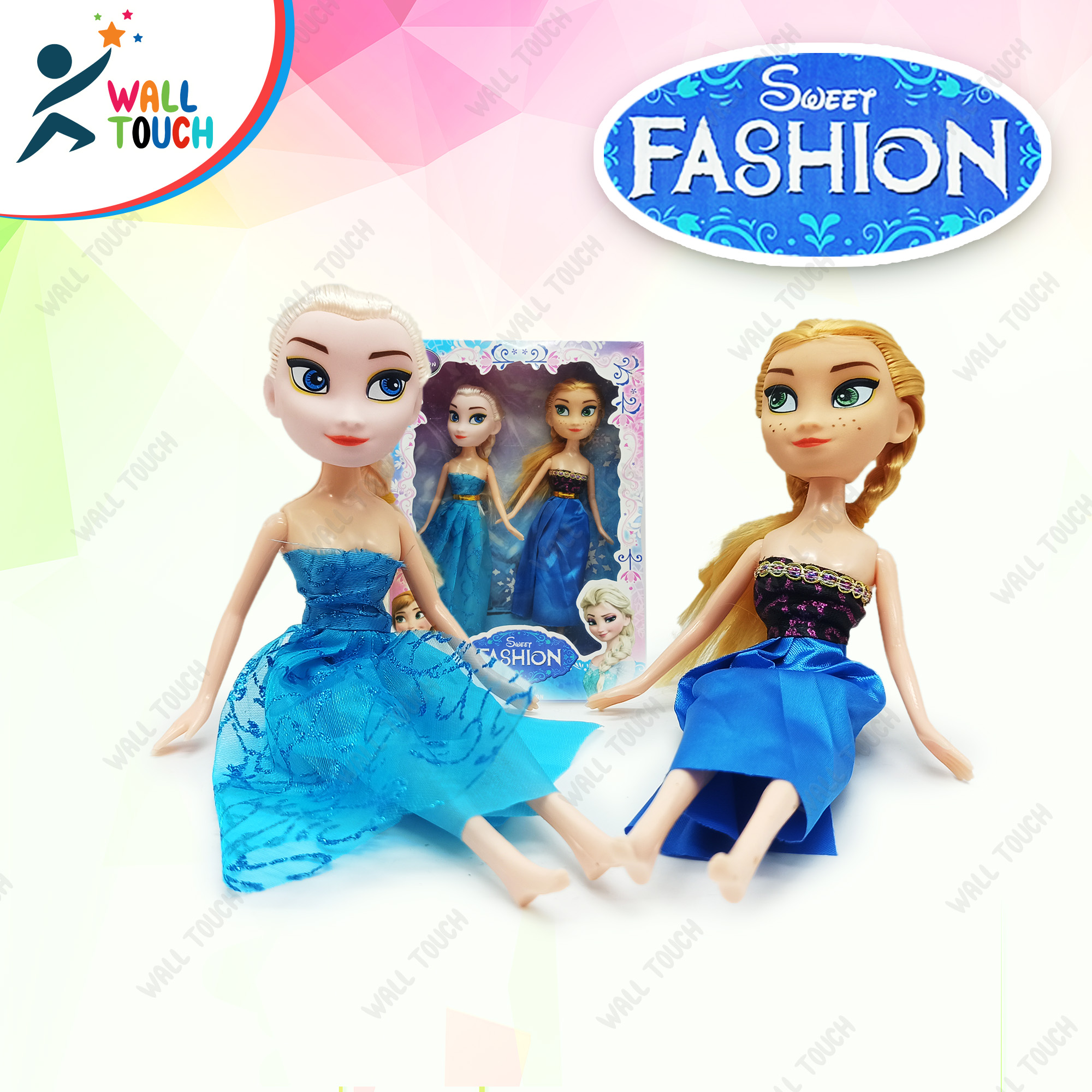 Sweet Fashion Baby Barbie Doll 2 pcs Set for Kids | Daraz.com.bd