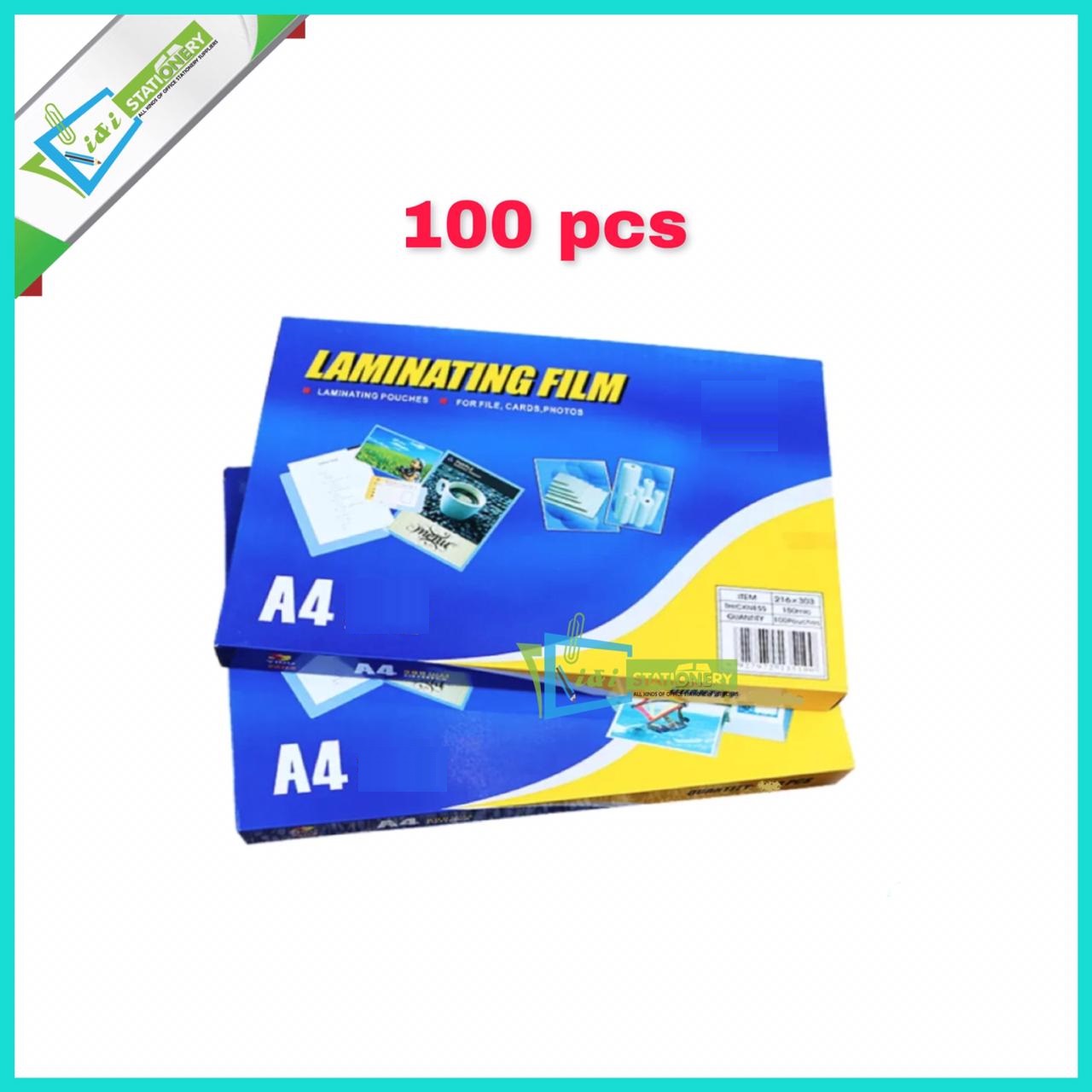 Laminating Film A4 Size 218x305 mm 50pcs or 100pcs | Daraz.com.bd