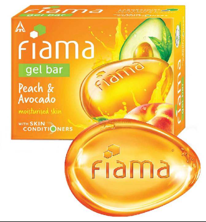 Fiama Gel Bar Peach and Avocado for moisturized skin, with skin ...