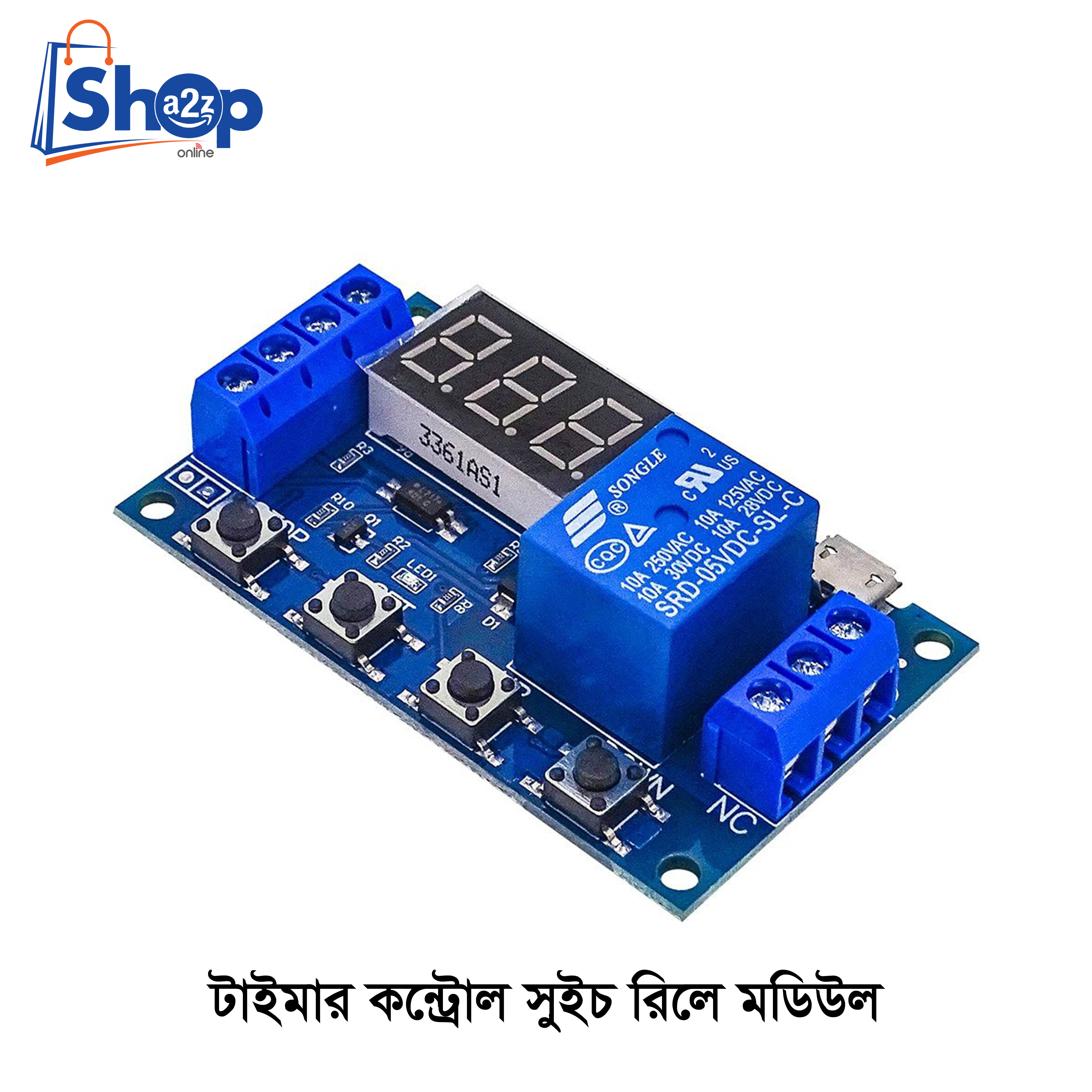 LED Display Automation Cycle Delay Timer Control Off Switch Delay Time Relay (6V 9V 12V 24V) XY ...
