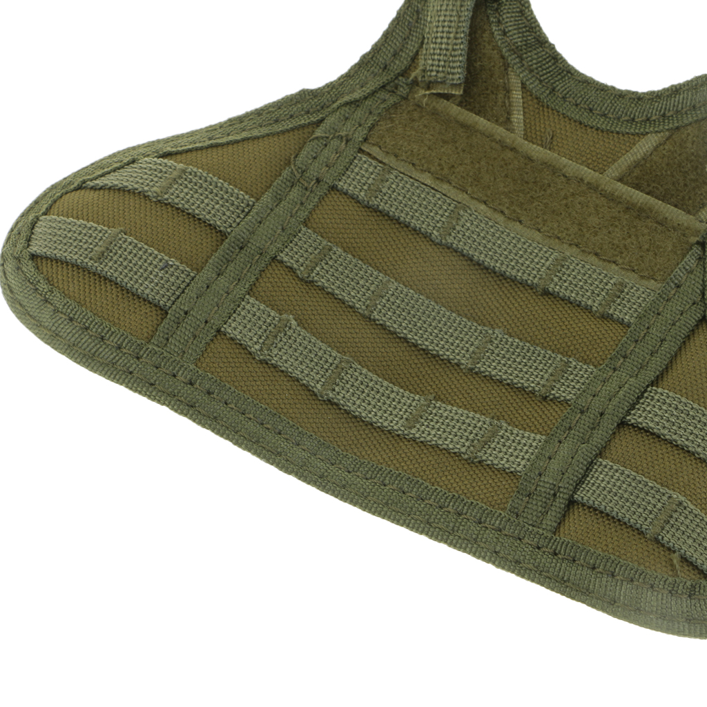 Tactical Vest Miniature Vests Beverage Holder Cooler Army Green | Daraz ...
