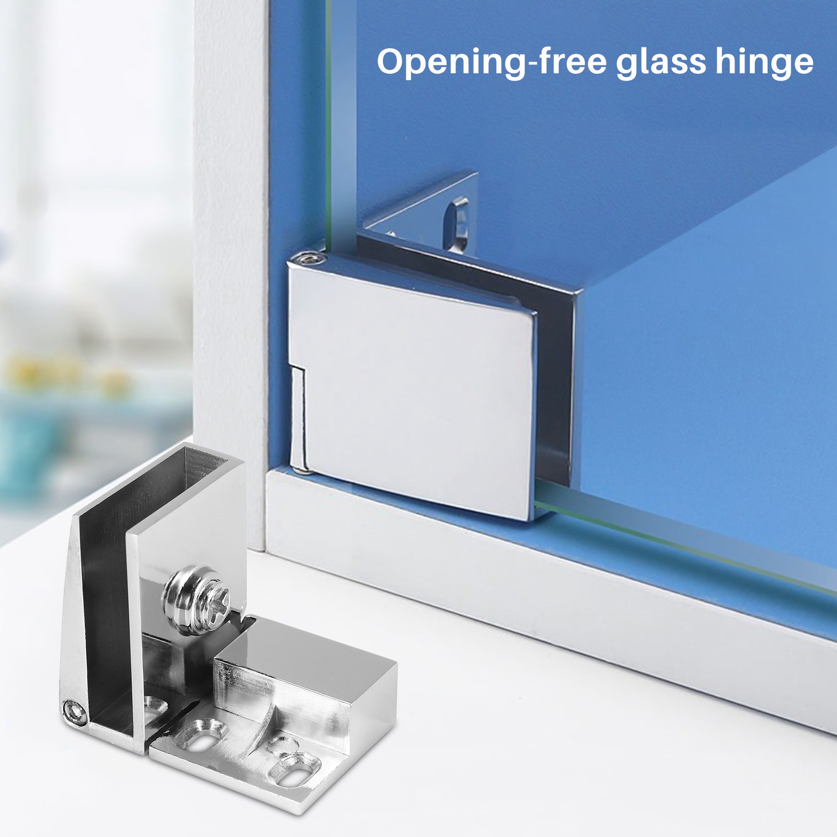 4 Pack Glass Door Hinges Glass Cabinet Door Wine Cabinet Hinge Glass ...
