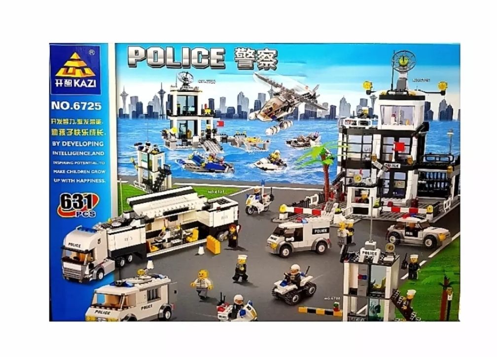 city Police lego set Model-6725 Toy Set for kids | Daraz.com.bd