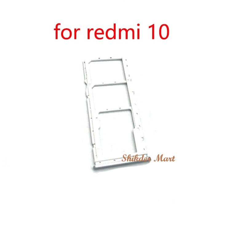 Sim Tray Holder For Xiaomi Redmi 10 Sim Tray Socket Replacement Part ...