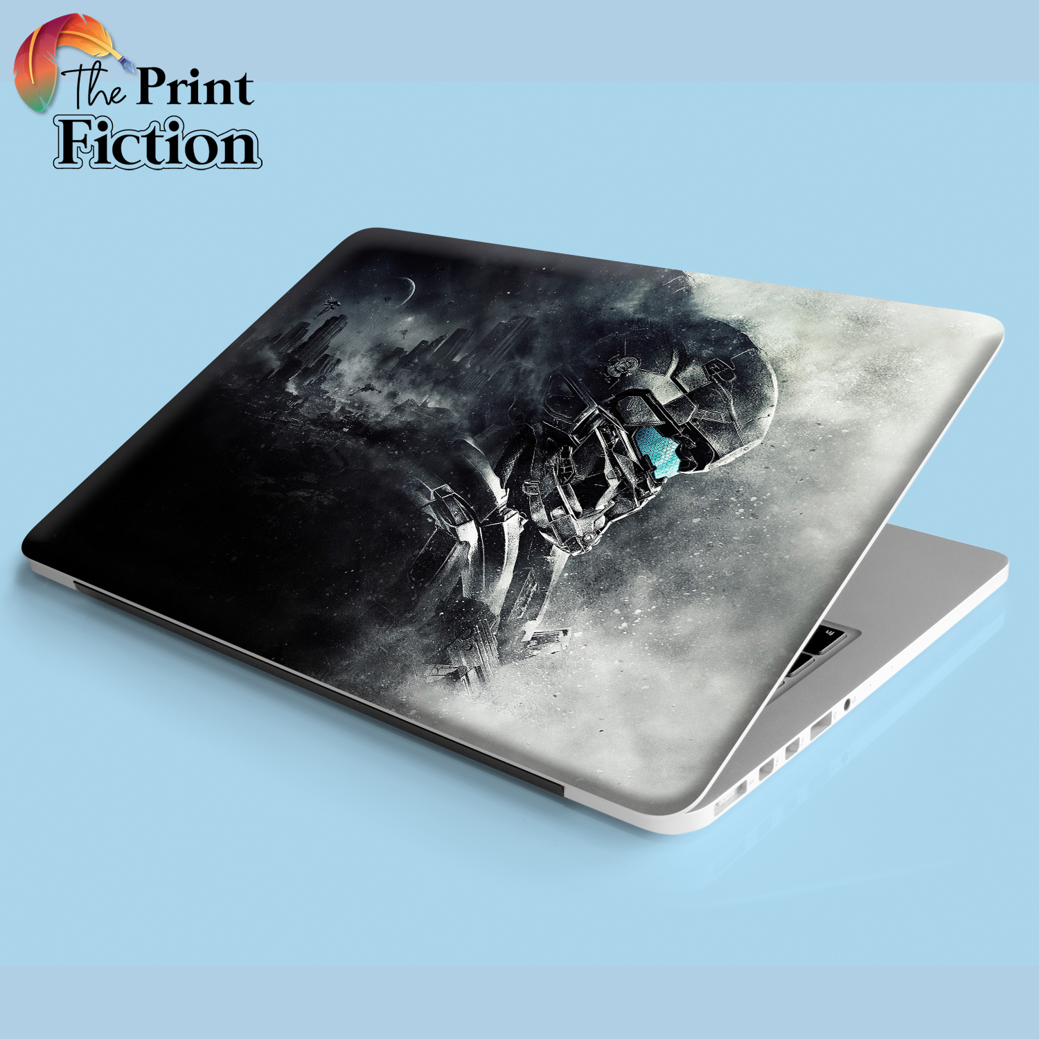 Spartan Locke Halo Game Laptop Sticker, Skin And Decal Stickers