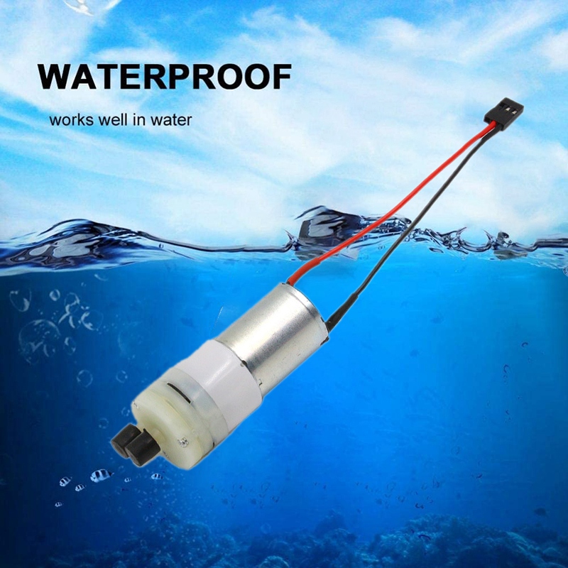 ARELENE RC Boat Water Pump 3-6V 370 Water Cooling Pump Waterproof JR ...