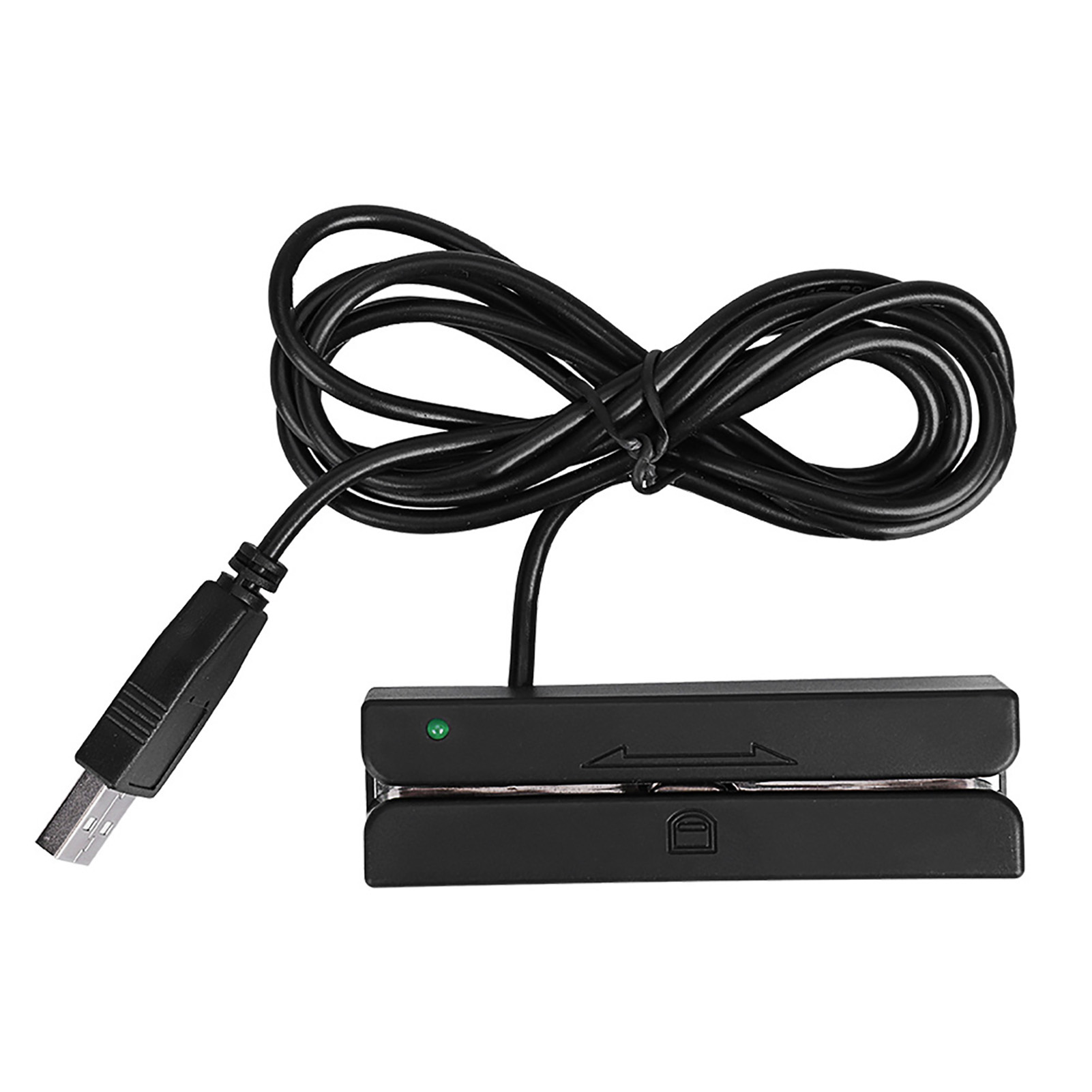 MSR90 USB Magnetic Credit Card Reader Stripe Magstripe Scanner 3Tracks ...