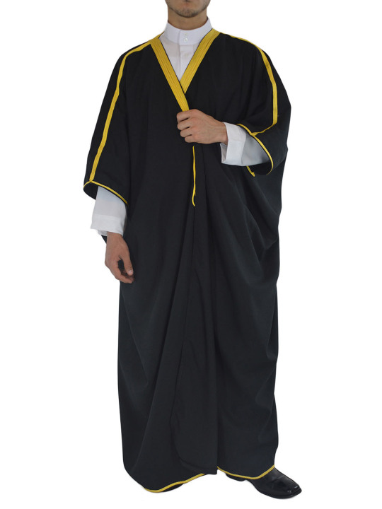Comfortable Imam Dress Aba/Thobe Black Color for Men | Daraz.com.bd