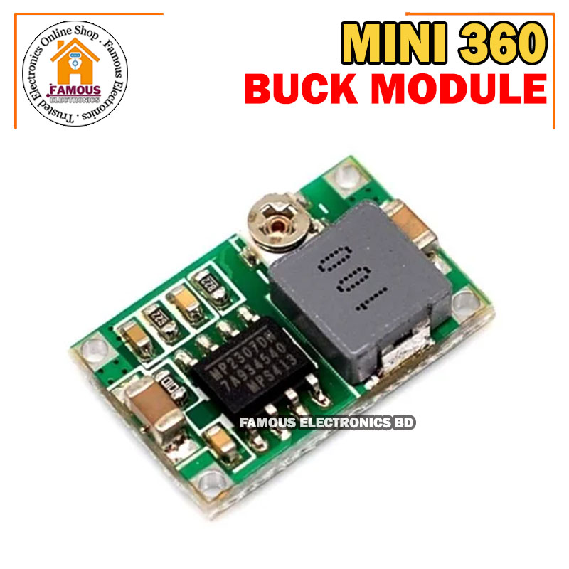 Mini 360 Buck Converter Mini 360 DC DC Step Down Module Adjustable ...