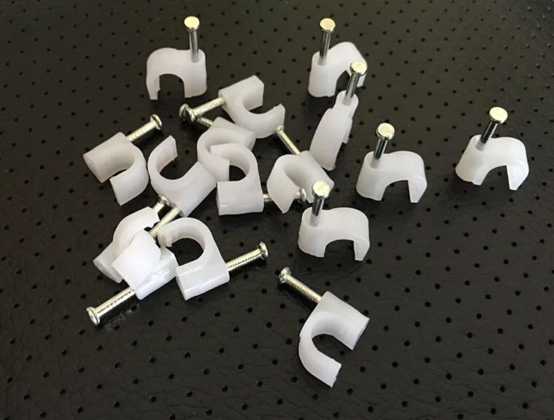 Cable Clip 8mm - 100PCS | Daraz.com.bd