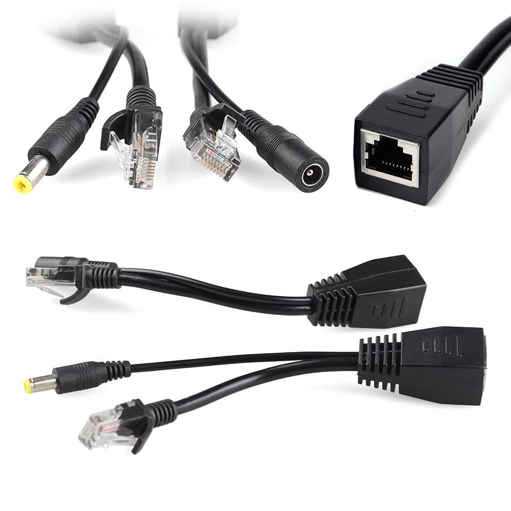 【FUPANG】Power Ethernet Passive POE Splitter separator Cable for Camera ...