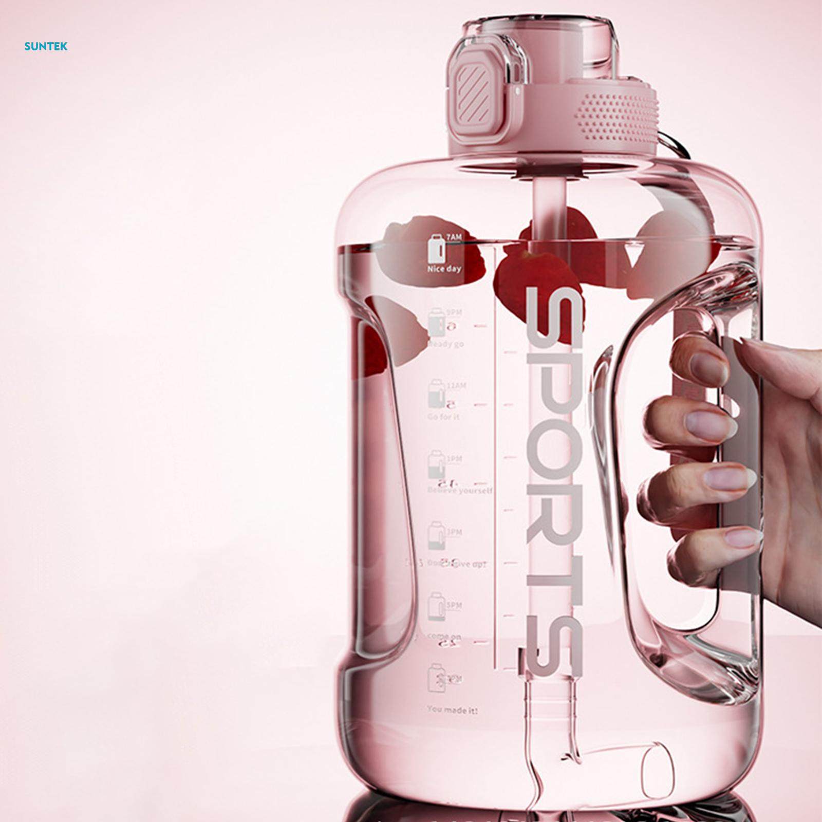 water Jug Water Jug Large Capacity Wide Mouth with Strap Carry Handle ...