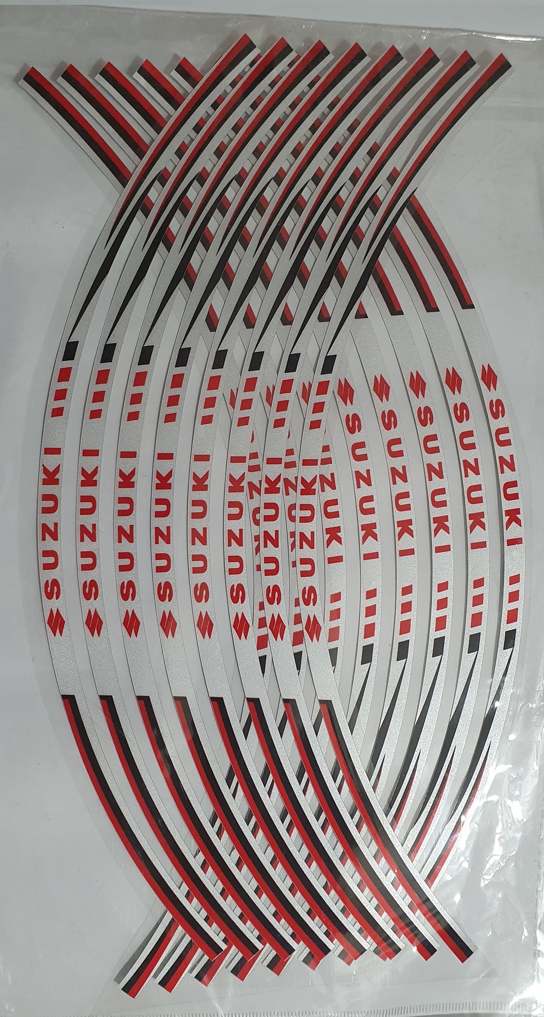 Motorcycle Rim Stripe Wheel Decals Reflective Tape Bike Car Sticker -10 ...