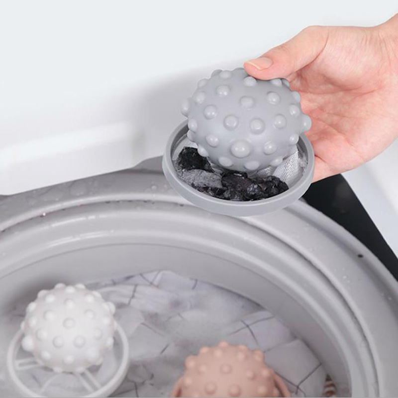 Laundry Ball Anti-winding Floating Lint Hair Catcher Washing Machine ...