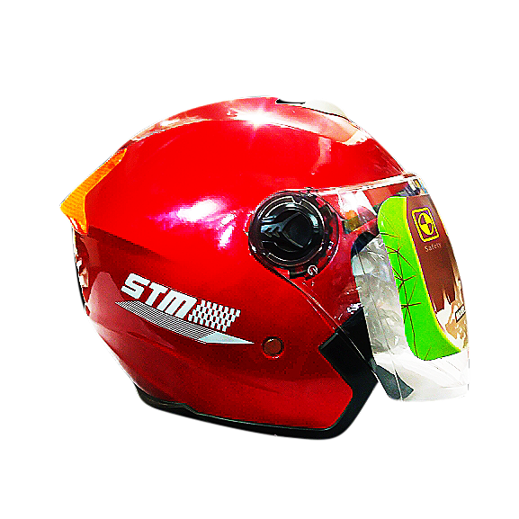 STM-603 Bike Helmet for Men and Women-Red | Daraz.com.bd