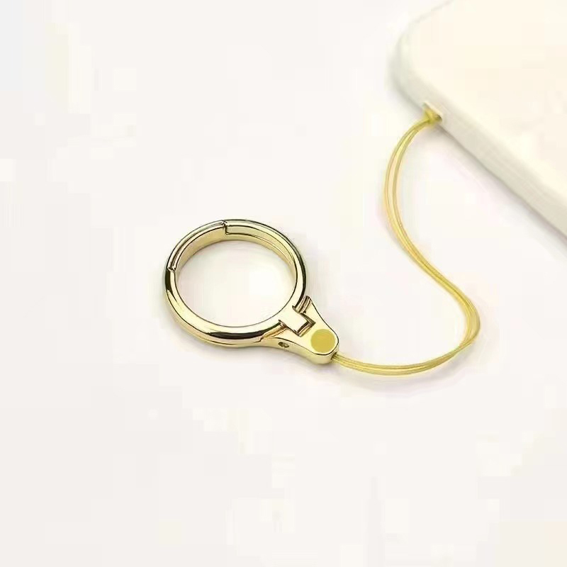 Metal Ring Loop Hand Wrist Lanyard Strap for iPhone/Huawei/Samsung Case USB Flash Drives Keys ...