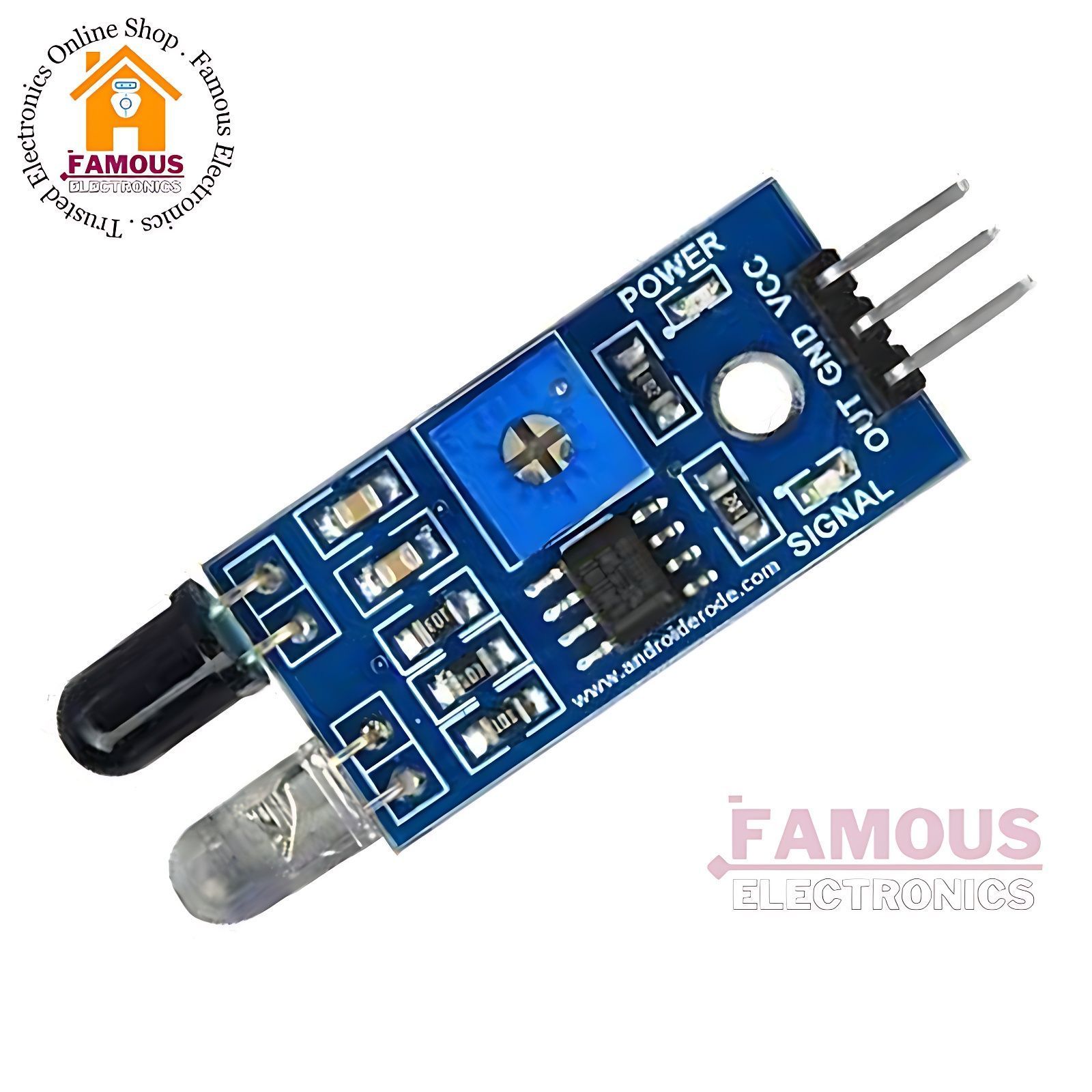 IR Sensor, Infrared Obstacle Avoidance Sensor For Arduino Smart Car Robot 3 Ratings | Daraz.com.bd
