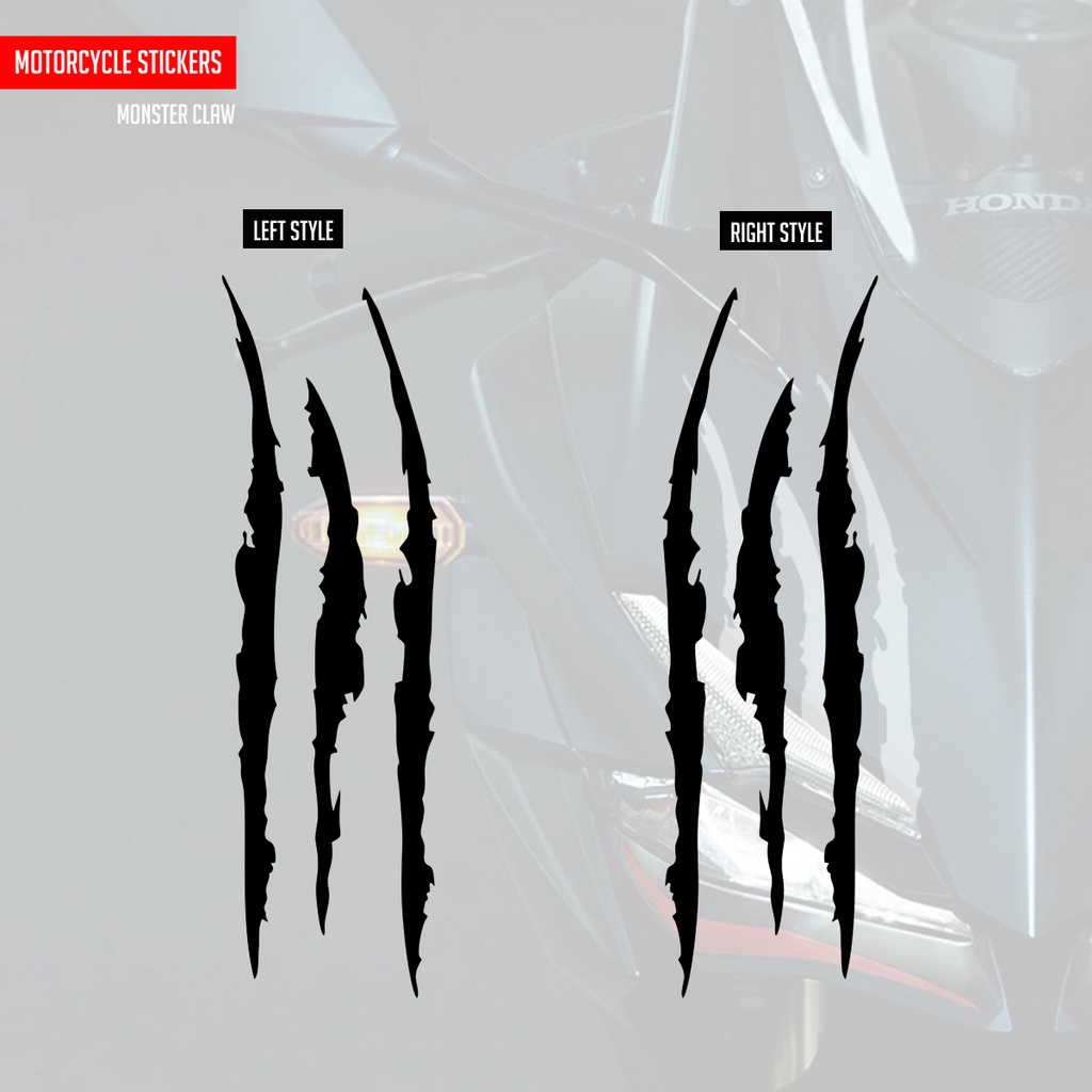 2pic Bike Headlight Sticker-Scratch Headlight (White) Single ...