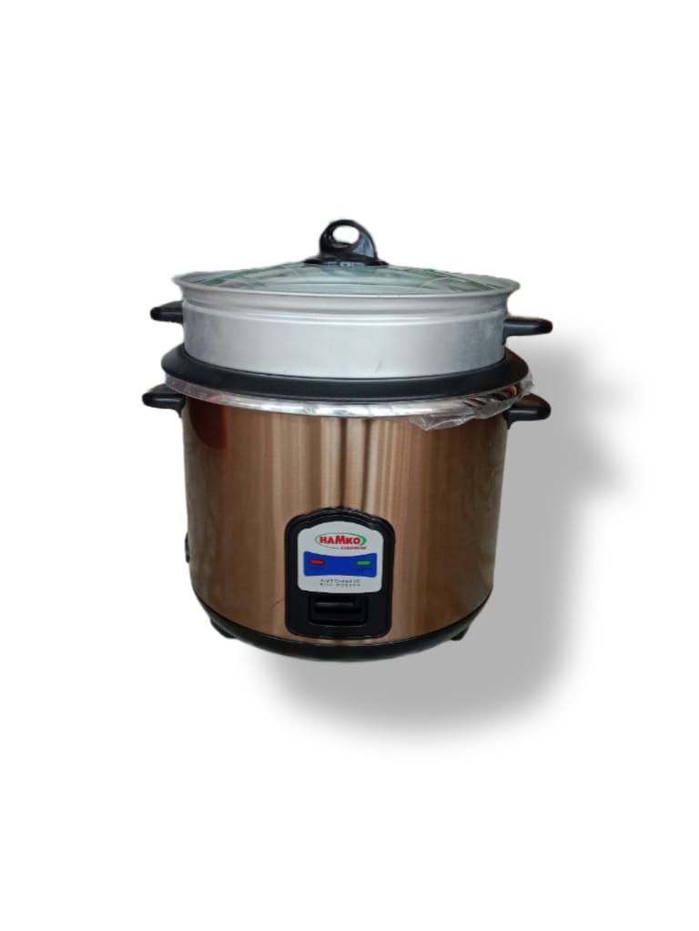 HAMKO Rice Cooker SS Body Double Pot (SS+Alu)-1.8 Ltr | Daraz.com.bd