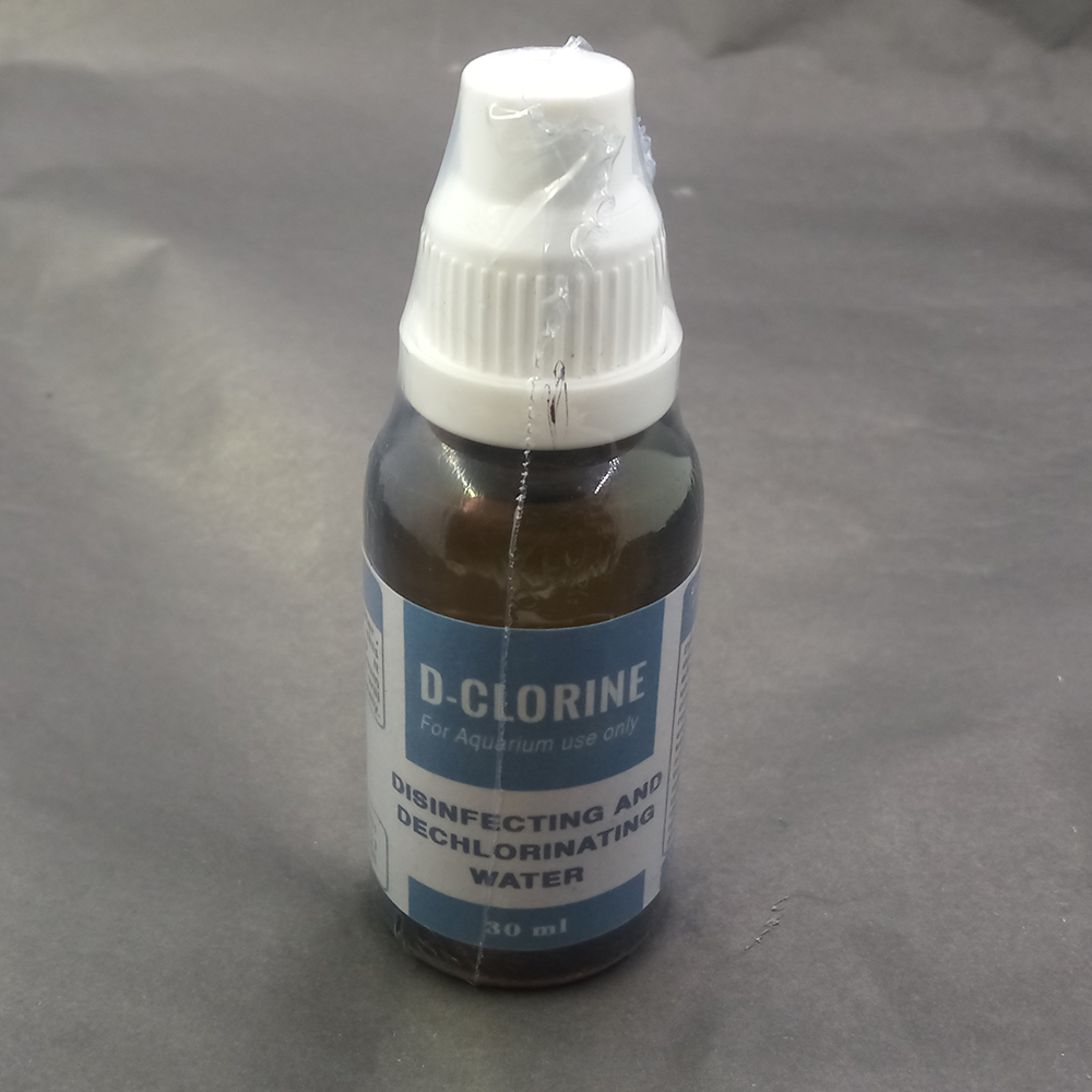 Anti Chlorine Medicine for Aquarium Fish De-Chlorine (Dechlorin 30ml ...