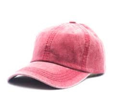One Colour Loose Denim Wash Cap/ Hat Premium
