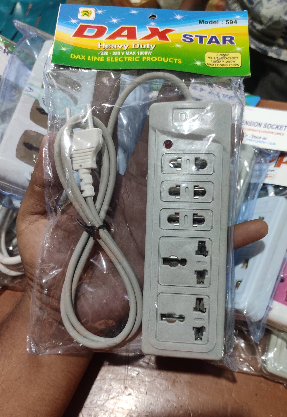 High-quality multi plug 5 power sockets | Daraz.com.bd