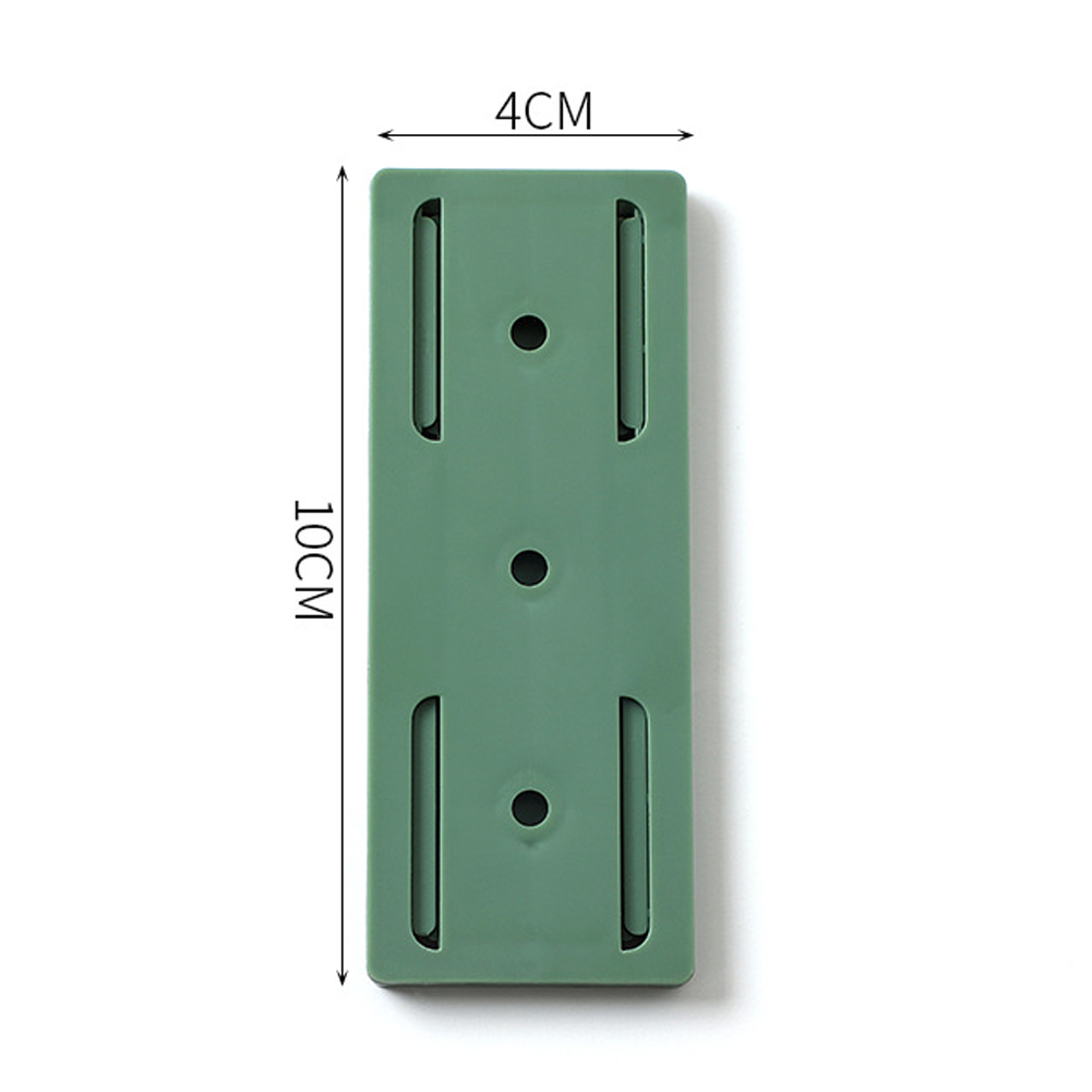 Wall Mounted Socket Holder Punch Free Plug Fixer Self-Adhesive Power ...