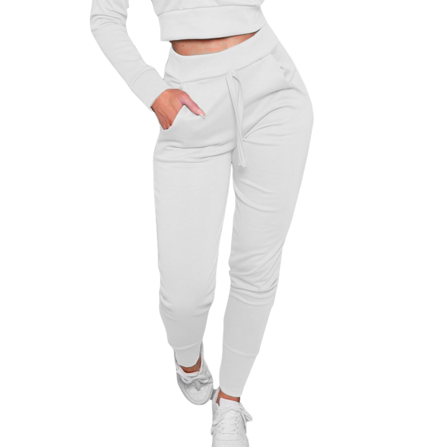 Sweatpants With Cuffed Ankles
