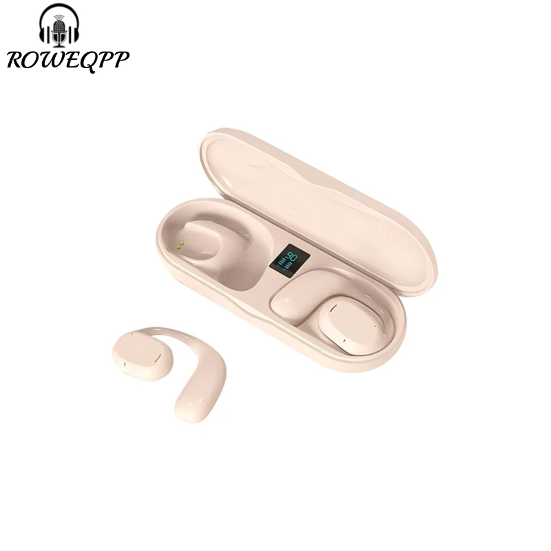 ROWEQPP JS270 Wireless Headphones Bone Conduction Waterproof Open Ear ...