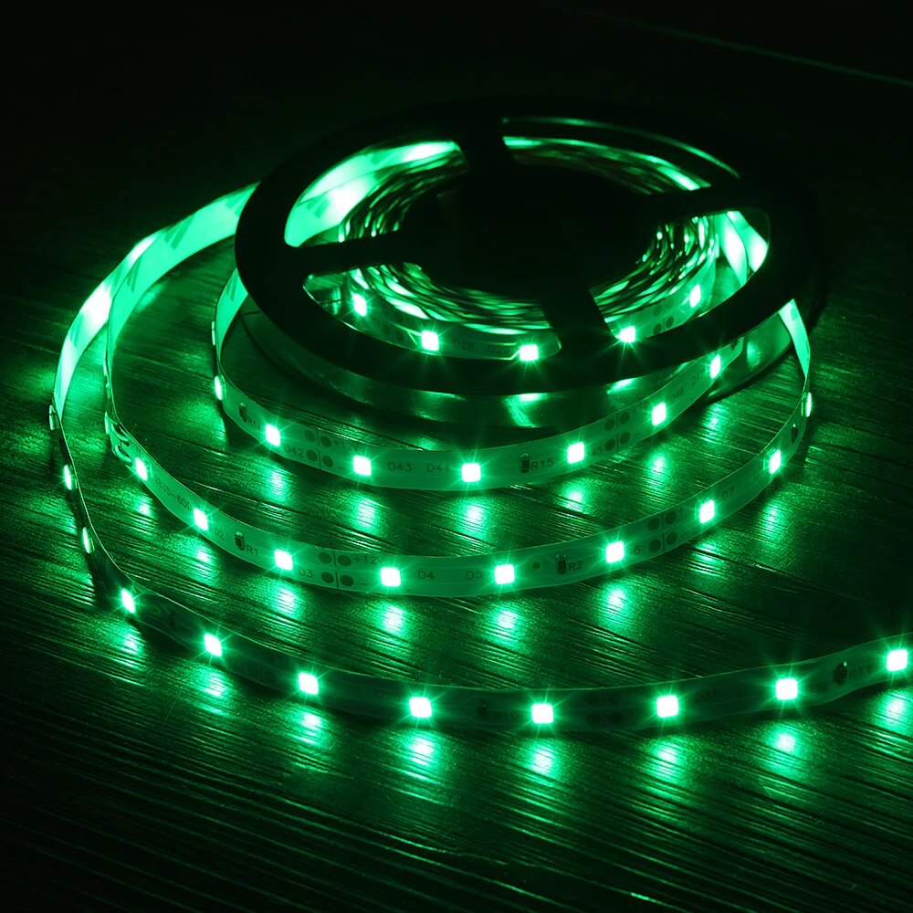 5M 2835 RGB LED Strip Light 300 LEDs DC 12V Red Green Blue Warm White ...